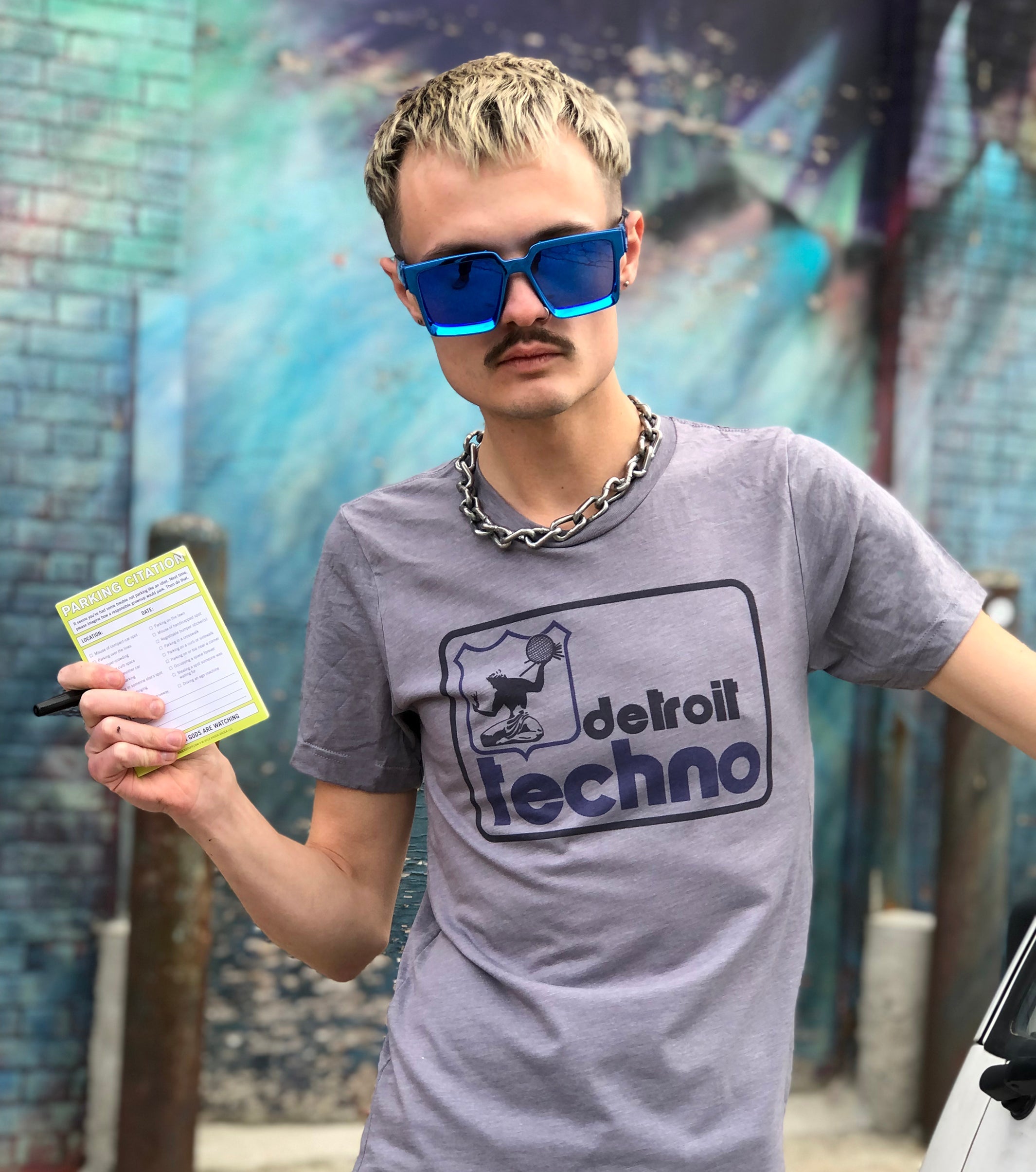 Detroit Techno - Fun Police! Detroit Police, DPD Old Logo Parody ...