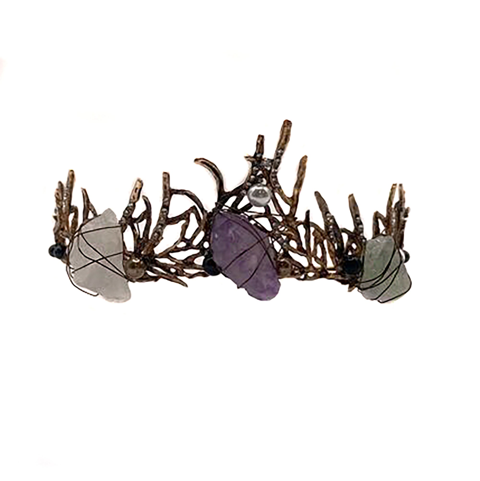 Rainbow Wrap Knotted Rope Statement Necklace