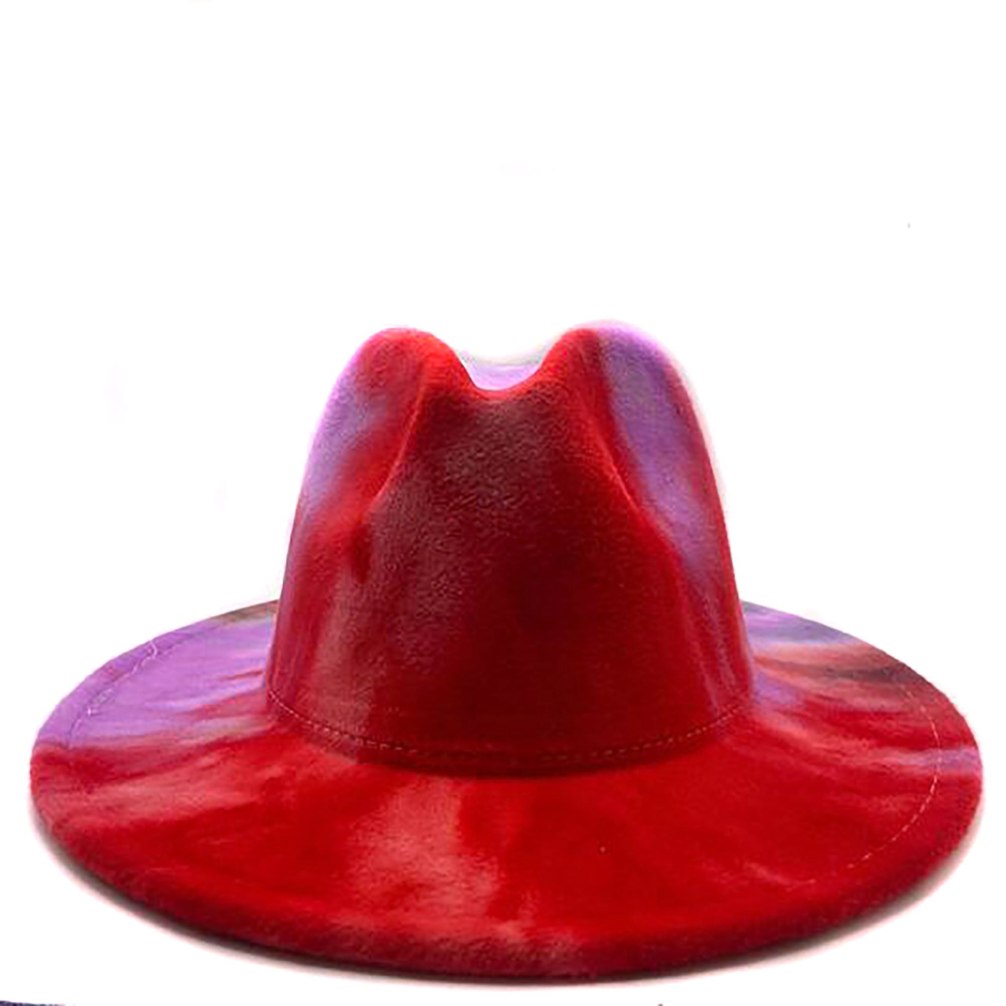 Tie Dye Felt Cowboy Hat, Structured Wide Brim Western Hat. Your choice ...