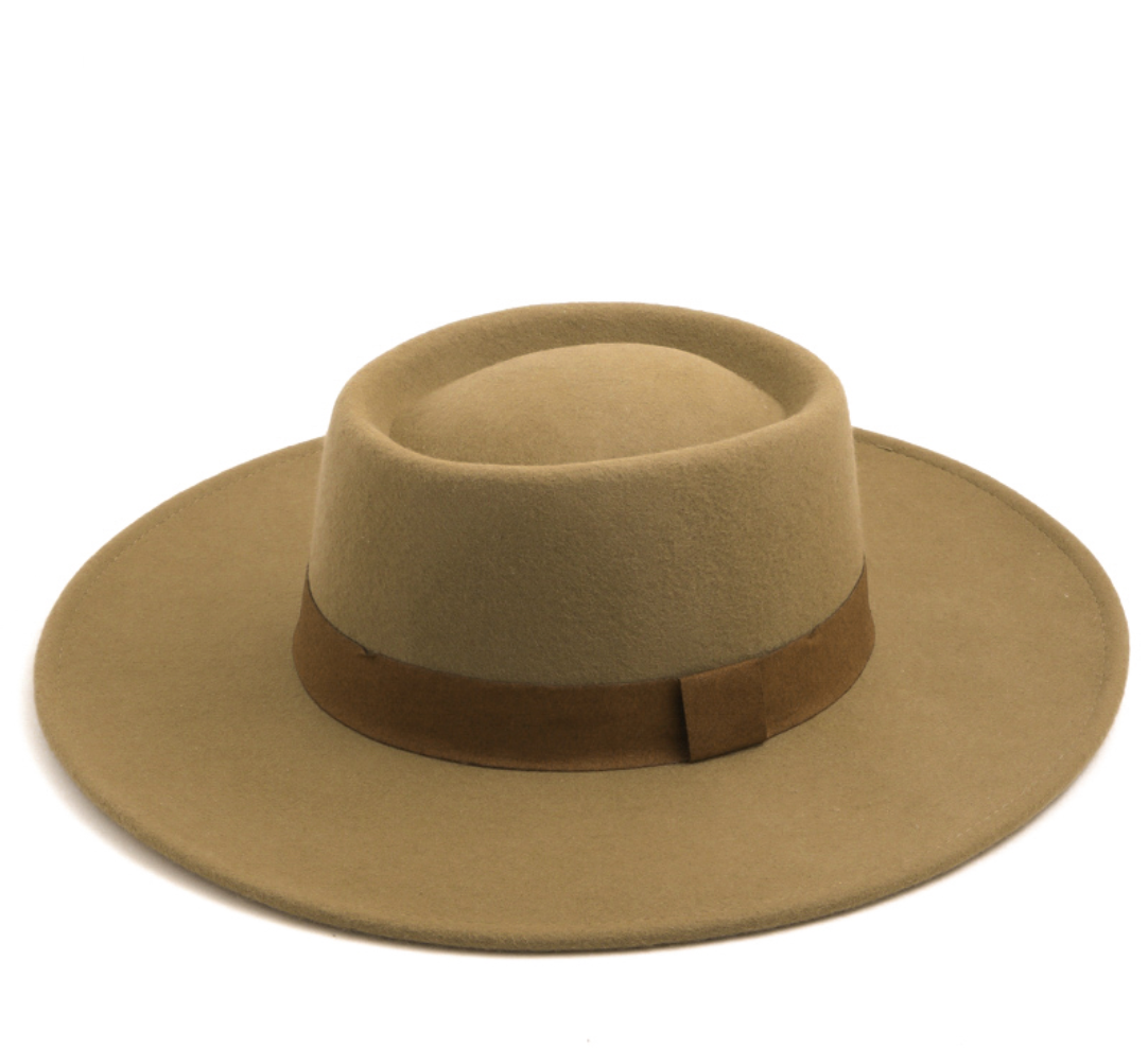 Wool Cowboy Hats, Pork Pie Hats, assorted colors