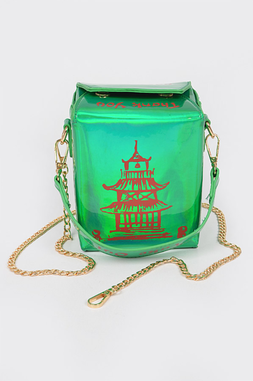 Chinese Food Takeout Box 3D Purse, Well Done Goods