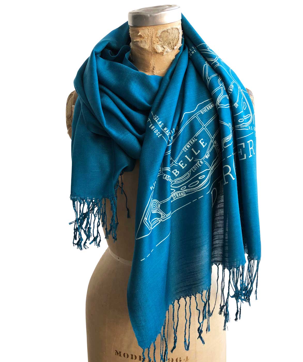 Bus Scroll Pashmina