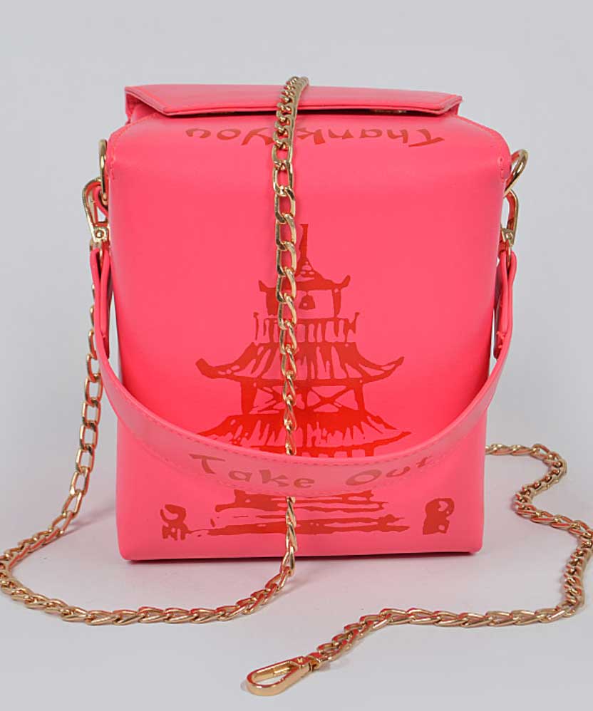Chinese Food Takeout Box 3D Purse, Well Done Goods