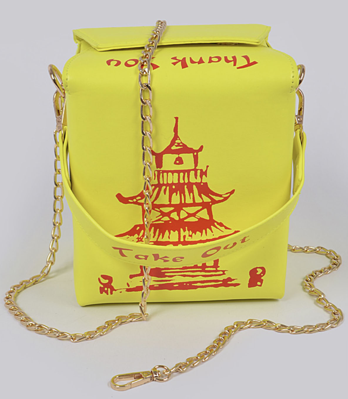 Chinese Food Takeout Box 3D Purse, Well Done Goods