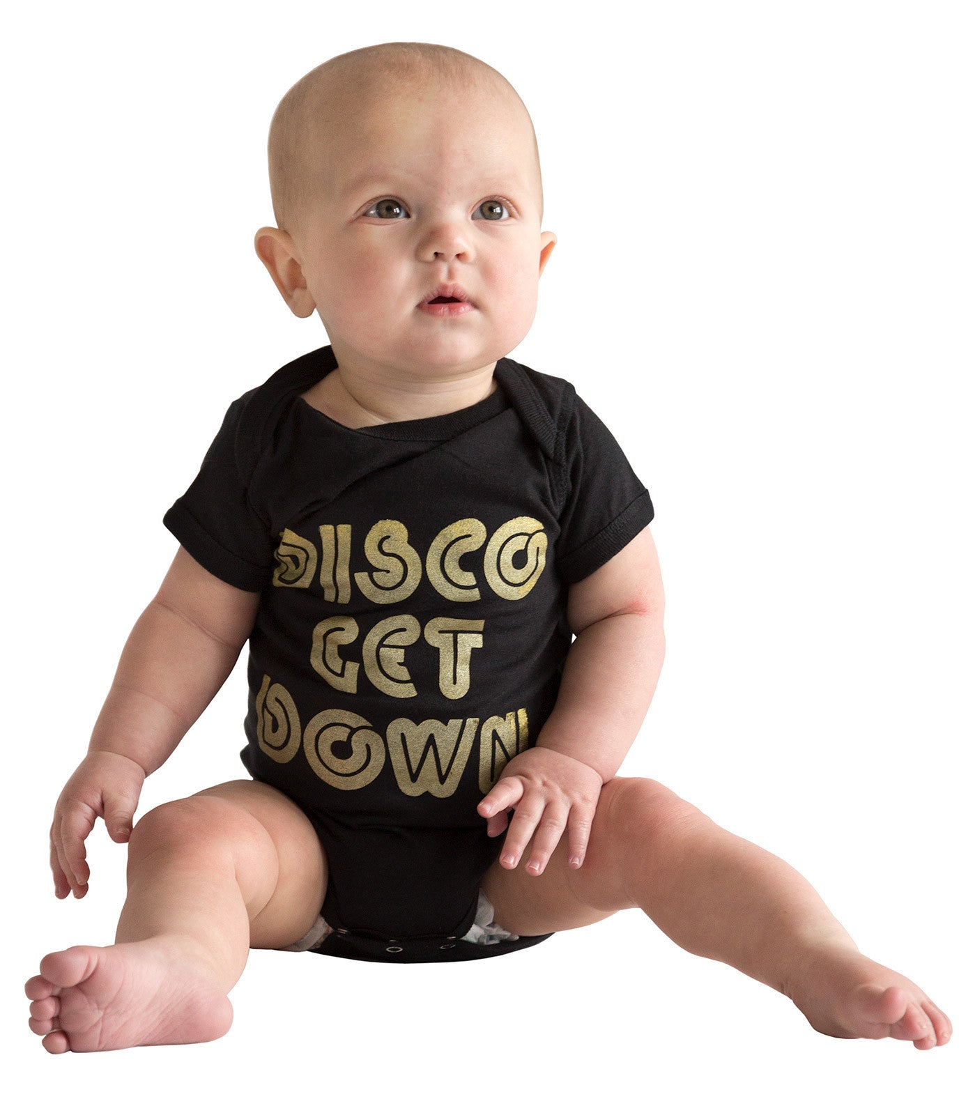 Disco Get Down Baby Snapsuit, Well Done Goods