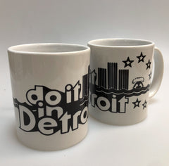 Do it in Detroit Mug, Detroit Coffee Cup, Well Done Goods