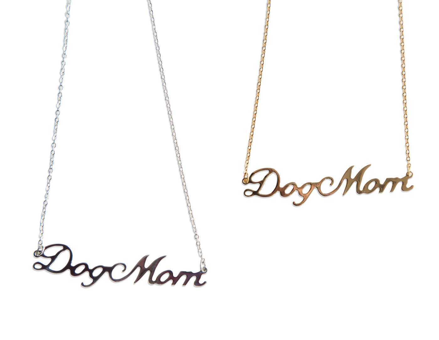 Coney Dog Script Necklace, Detroit Theme by Well Done Goods