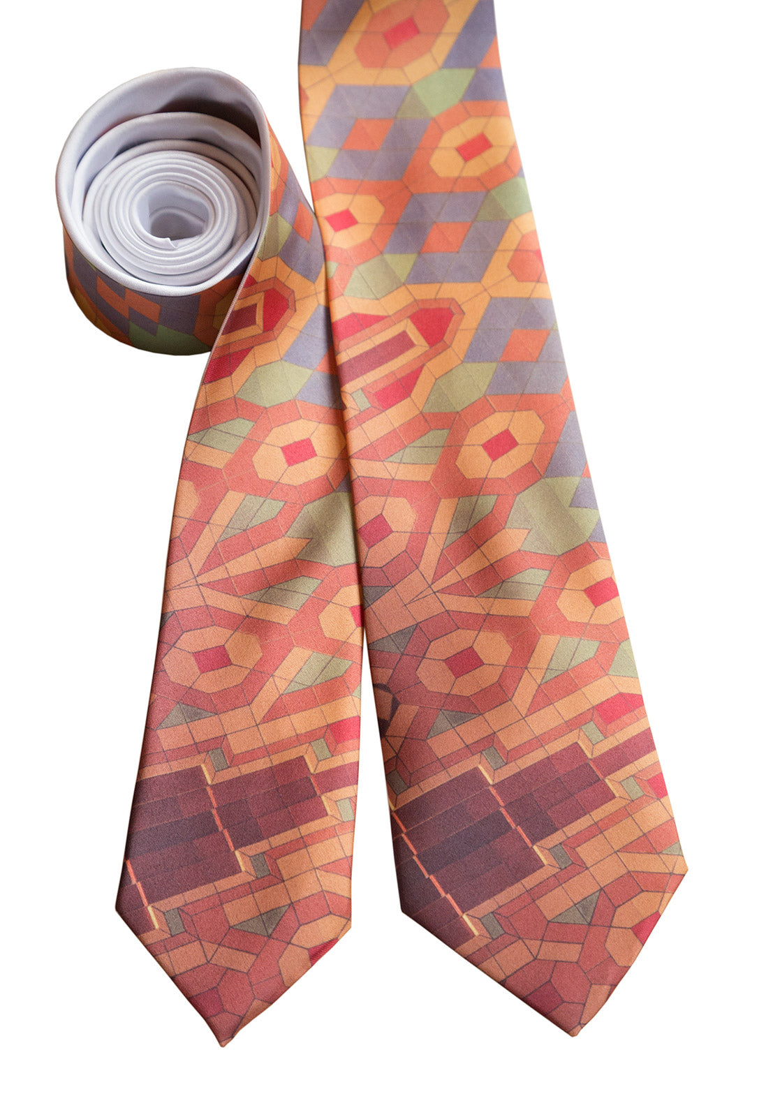 Guardian Building Ceiling Pattern Necktie