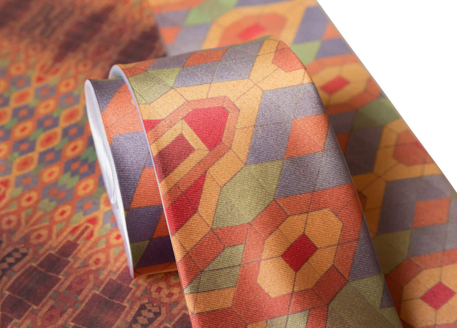 Guardian Building Ceiling Pattern Necktie