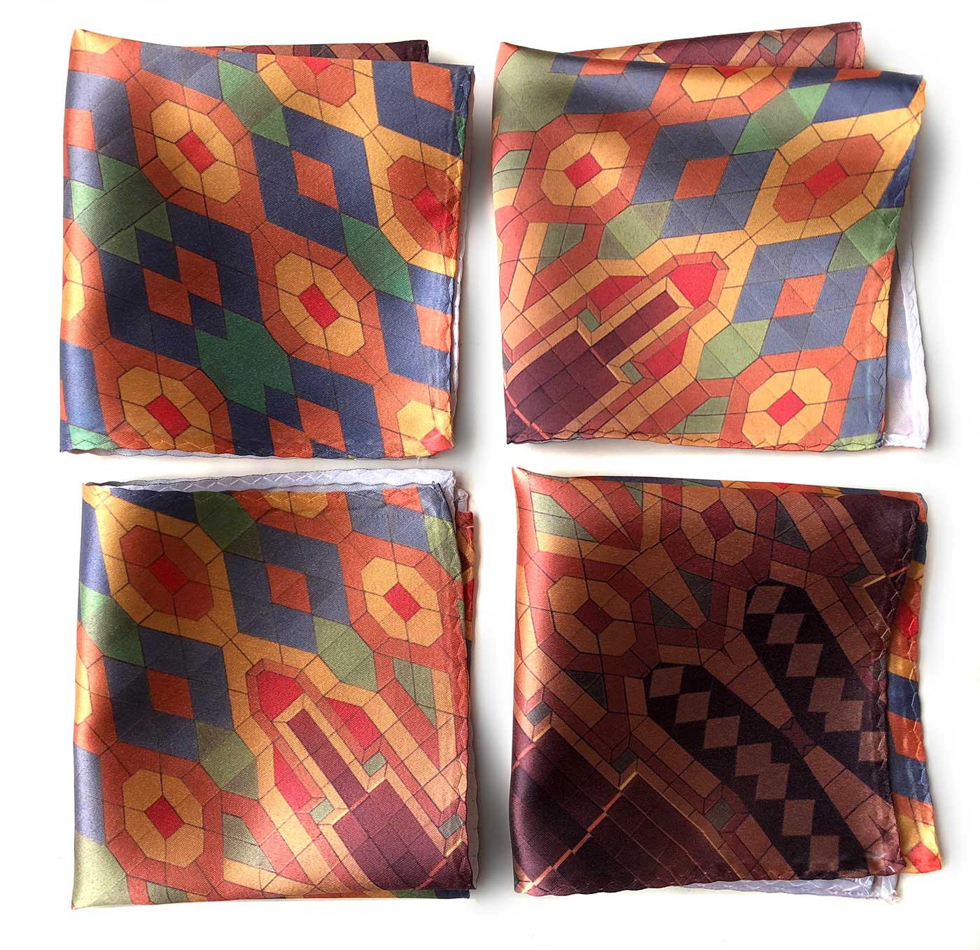 Guardian Building Ceiling Pocket Square, Cyberoptix