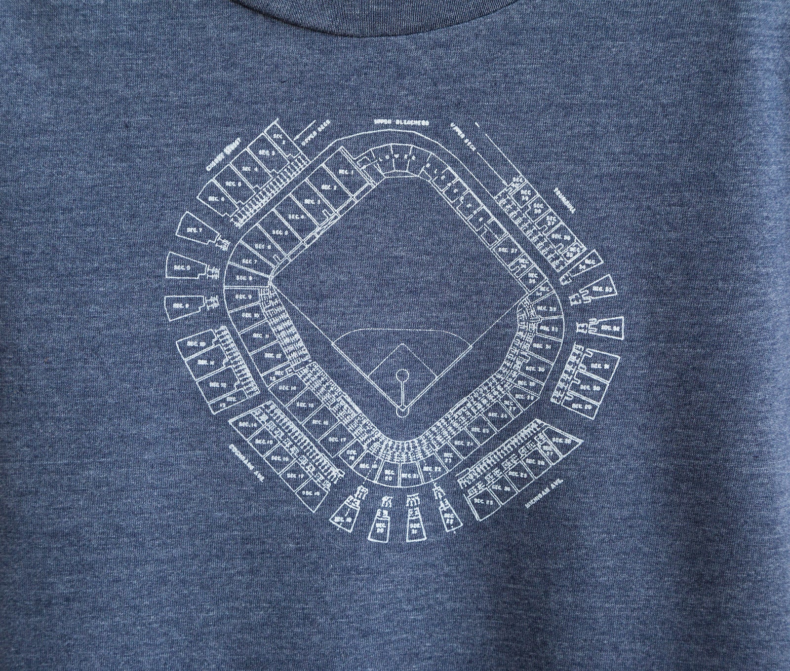 Old Tiger Stadium, Navin Field Blueprint Toddler T-Shirt