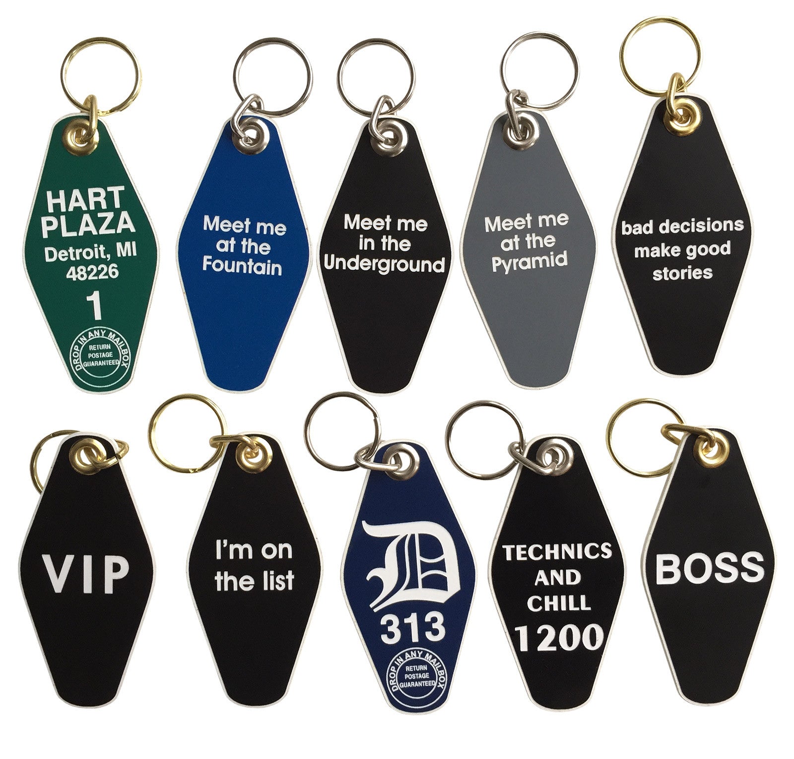 Keychains – Well Done Goods, by Cyberoptix