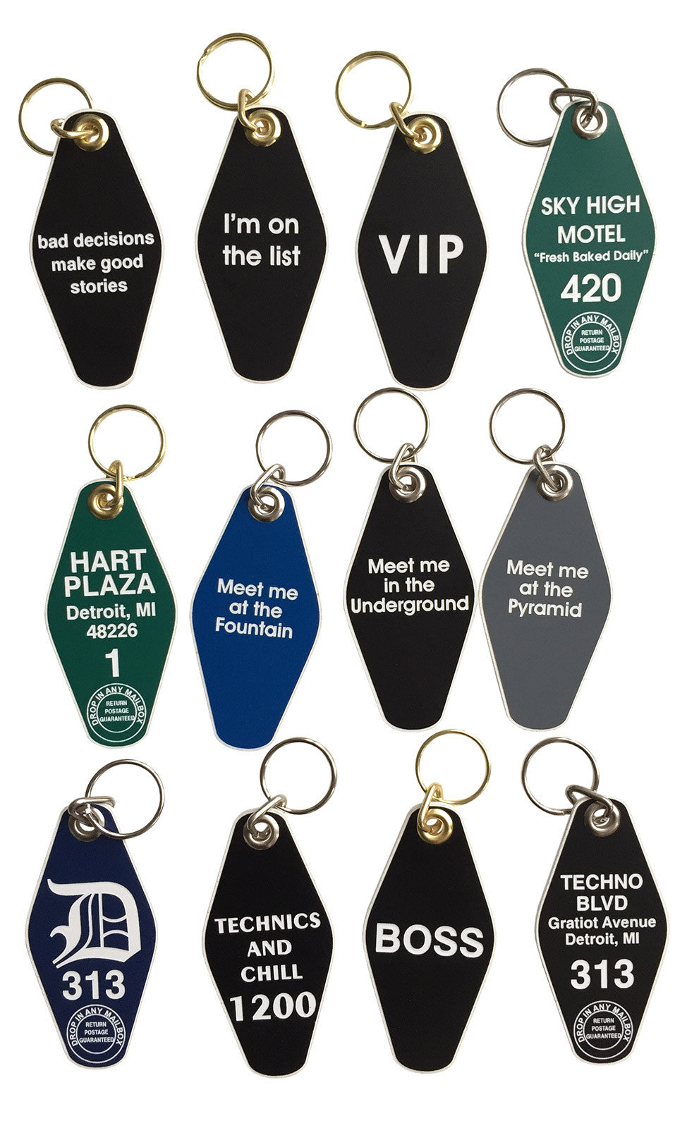 Keychains – Well Done Goods, by Cyberoptix