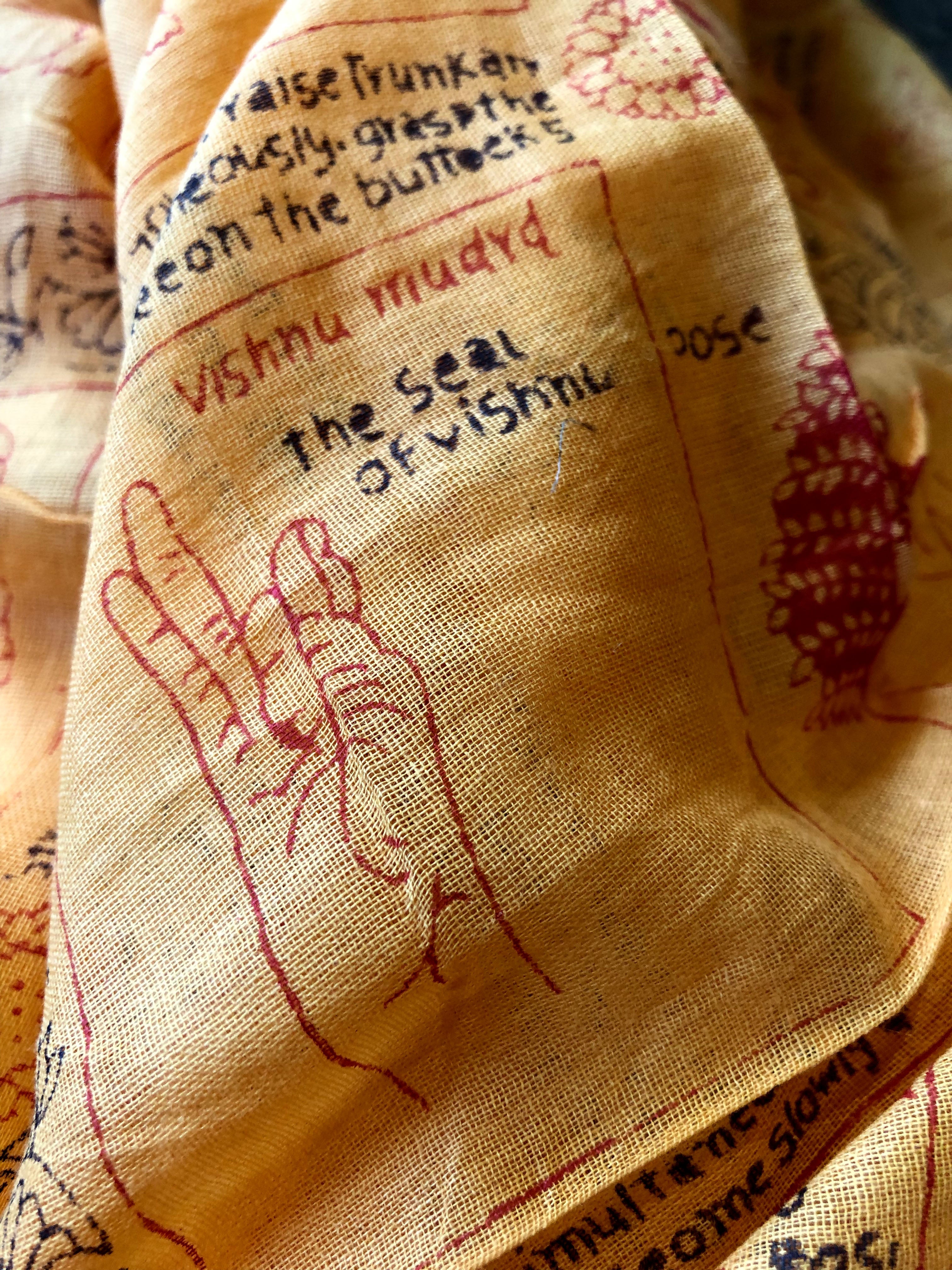 Guardian Building Ceiling Pattern Scarf